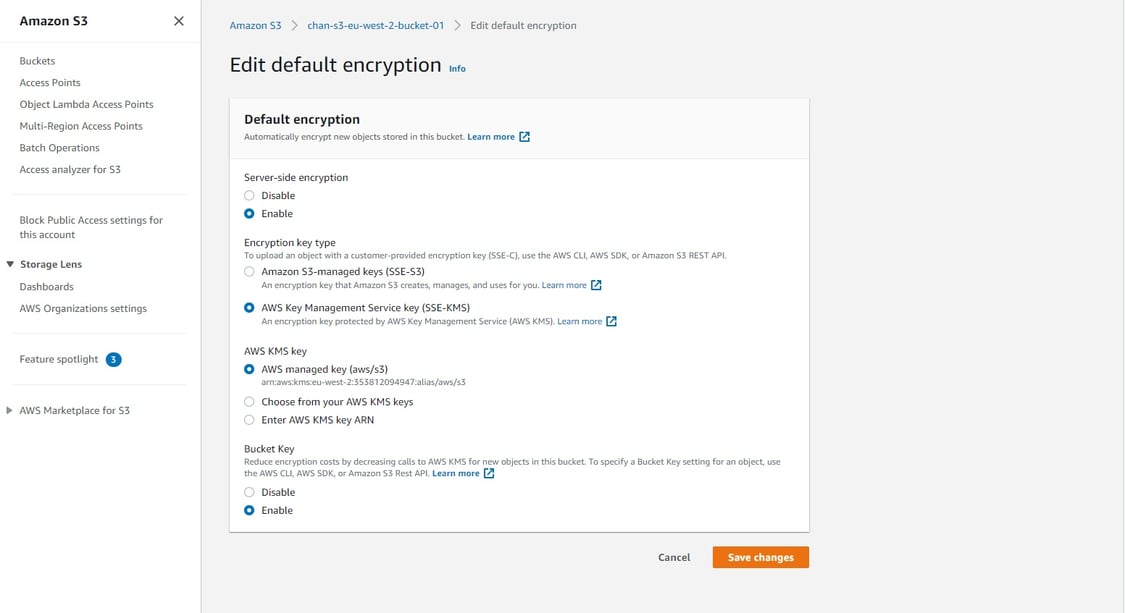 Aws Kms Encryption Server Side Encryption For Data In Aws